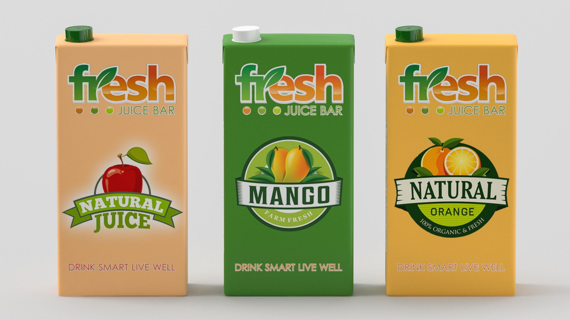 Juice Box Set Model - TurboSquid 1592298