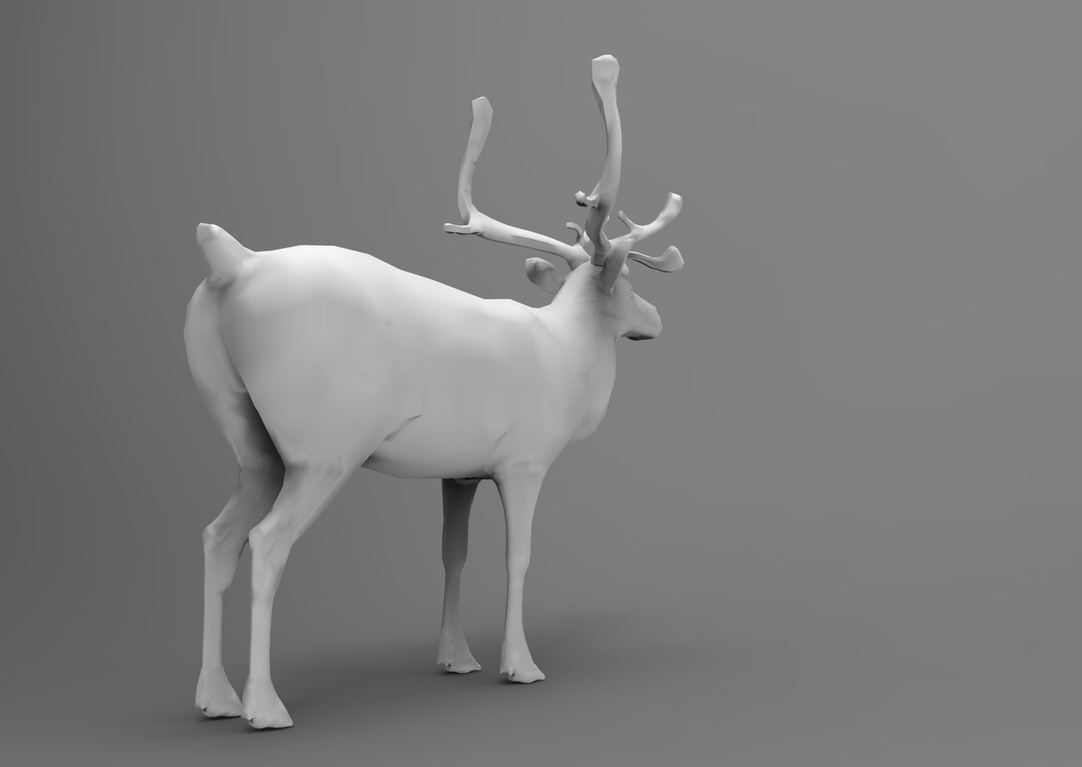 Reindeer Rigged Animation 3D Model - TurboSquid 1205535