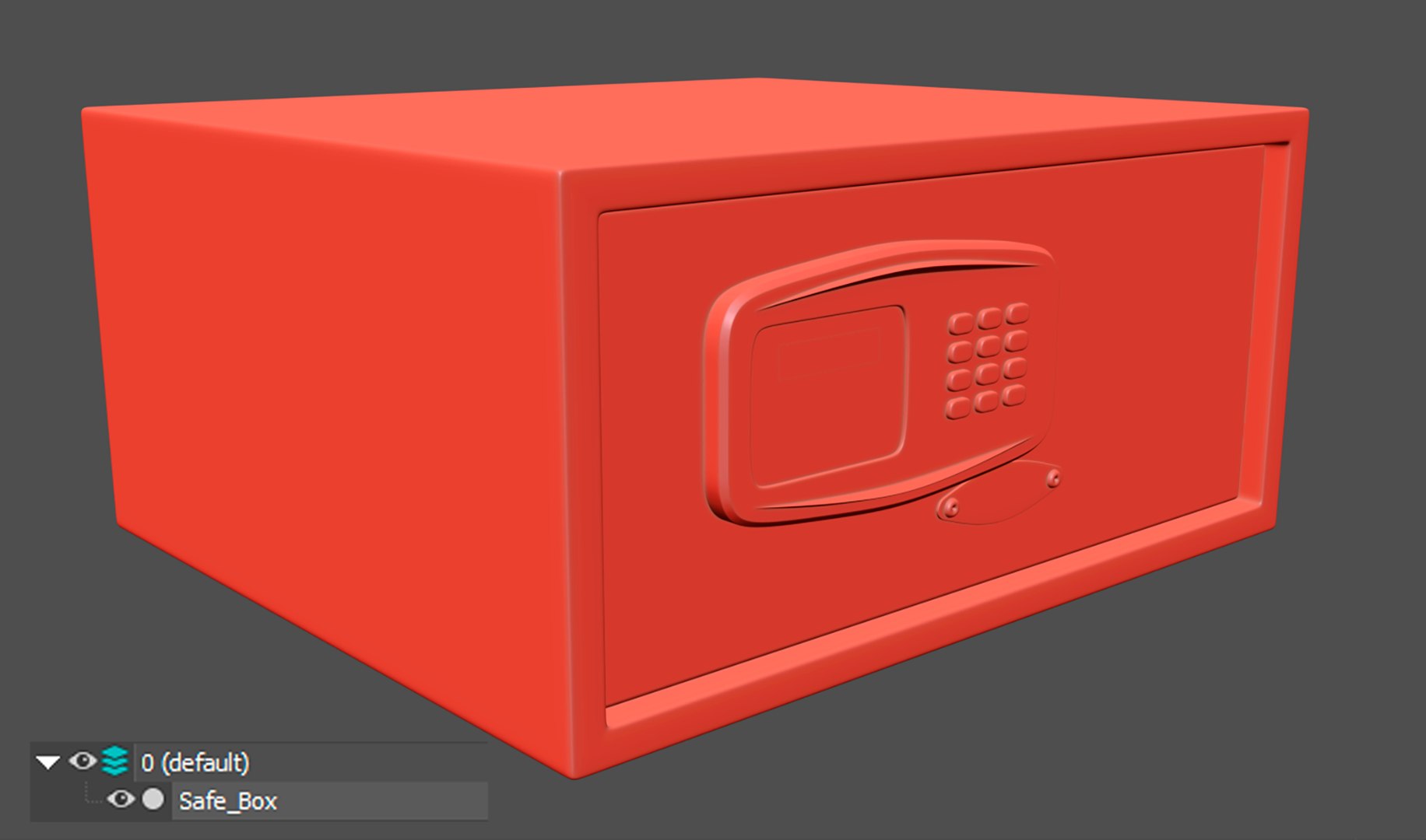 3D Safe Box Room - TurboSquid 1940335