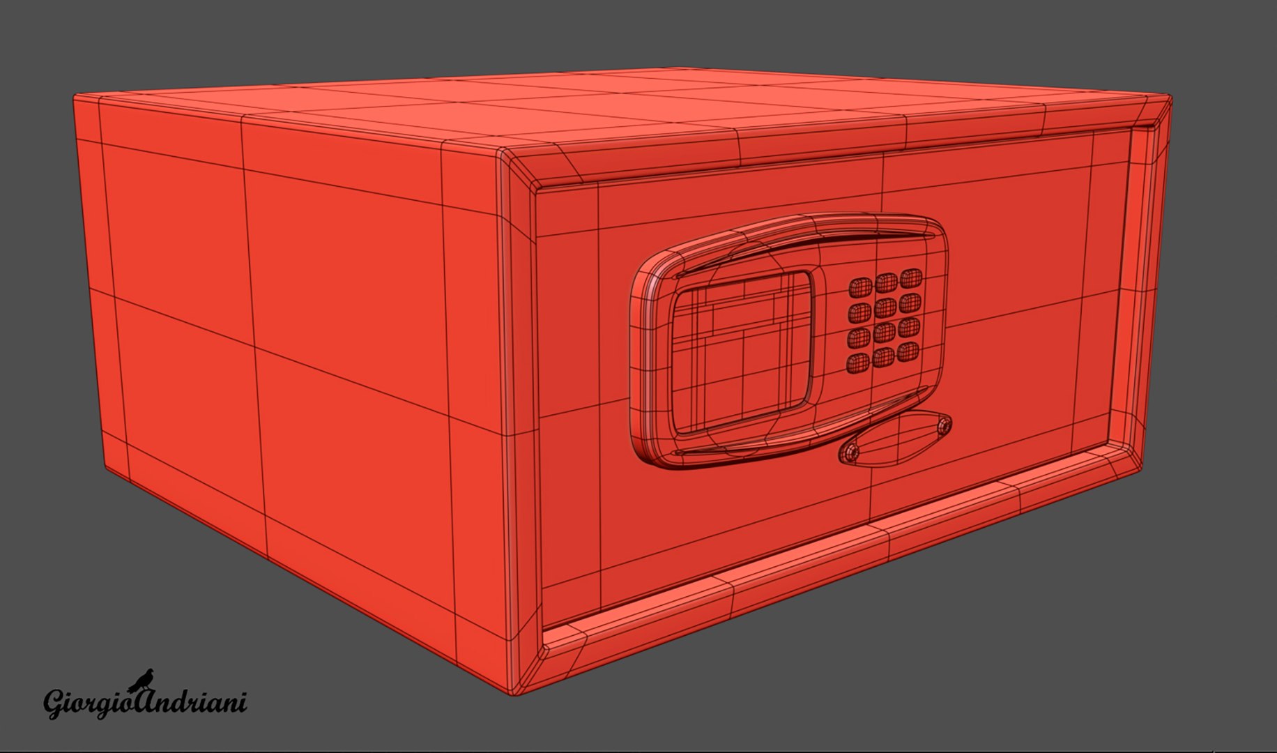 3D Safe Box Room - TurboSquid 1940335