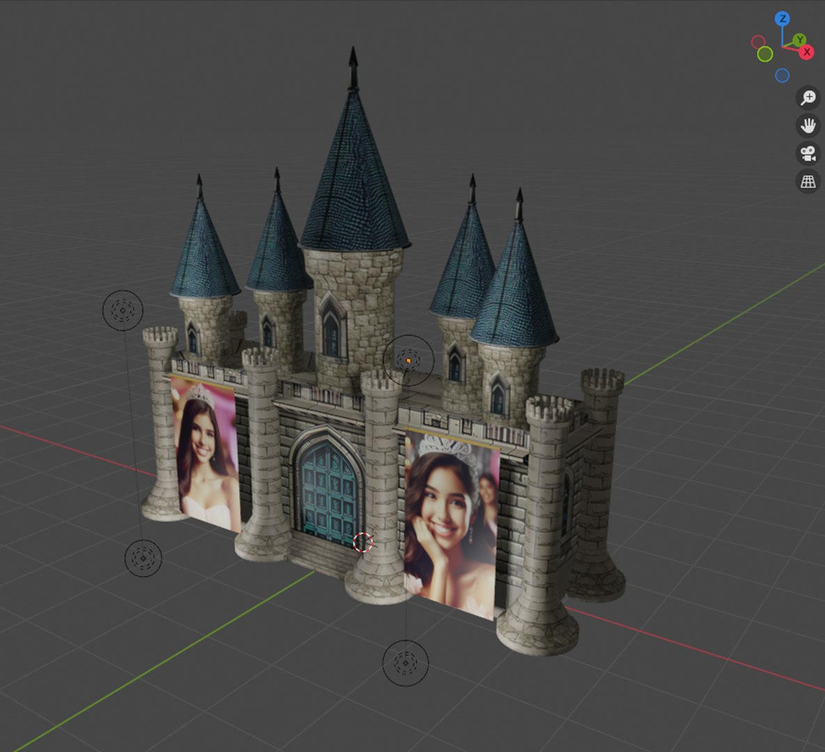 Castle Middle Ages 3D Model - TurboSquid 2253811