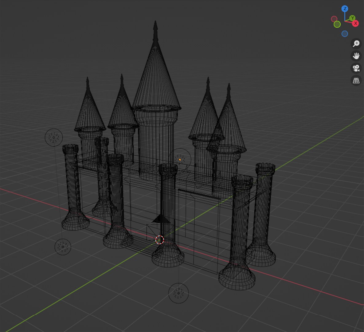 Castle Middle Ages 3D Model - TurboSquid 2253811