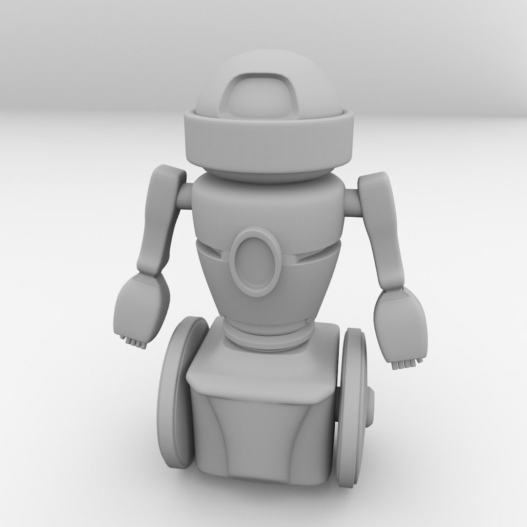 Robot 3d 3ds