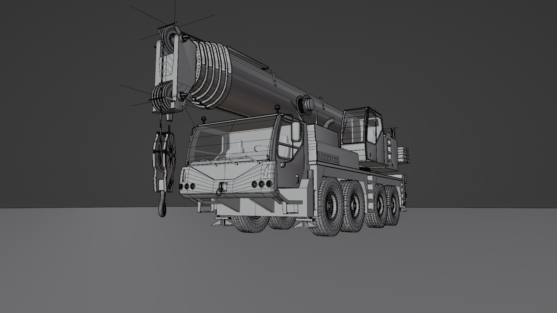 Liebherr LTM 1100 3D - TurboSquid 2246478