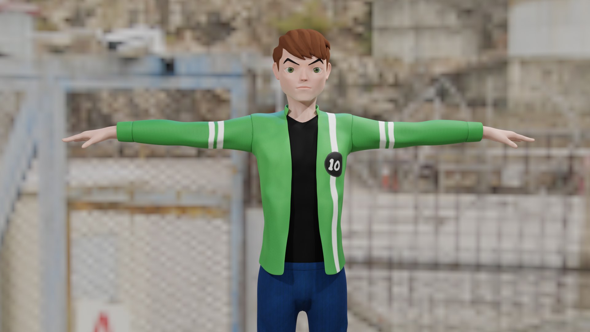 3D Ben 10 3D Model - Ready For Action In Your Games And Animation ...