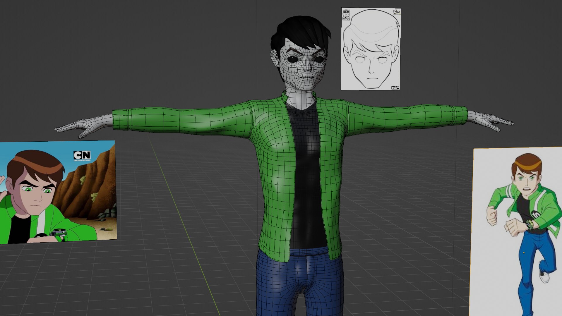 3D Ben 10 3D Model - Ready For Action In Your Games And Animation ...