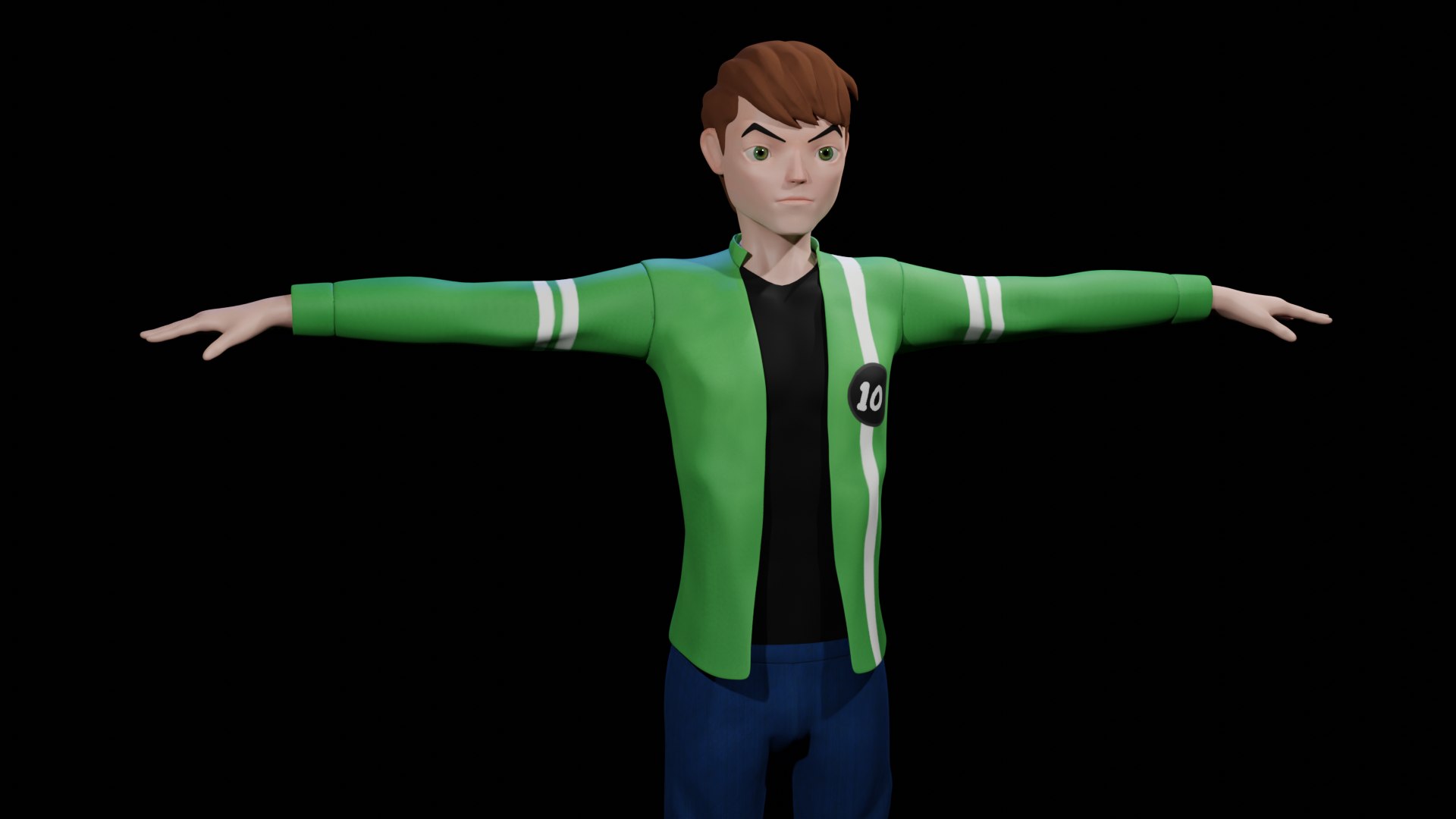 3D Ben 10 3D Model - Ready For Action In Your Games And Animation ...