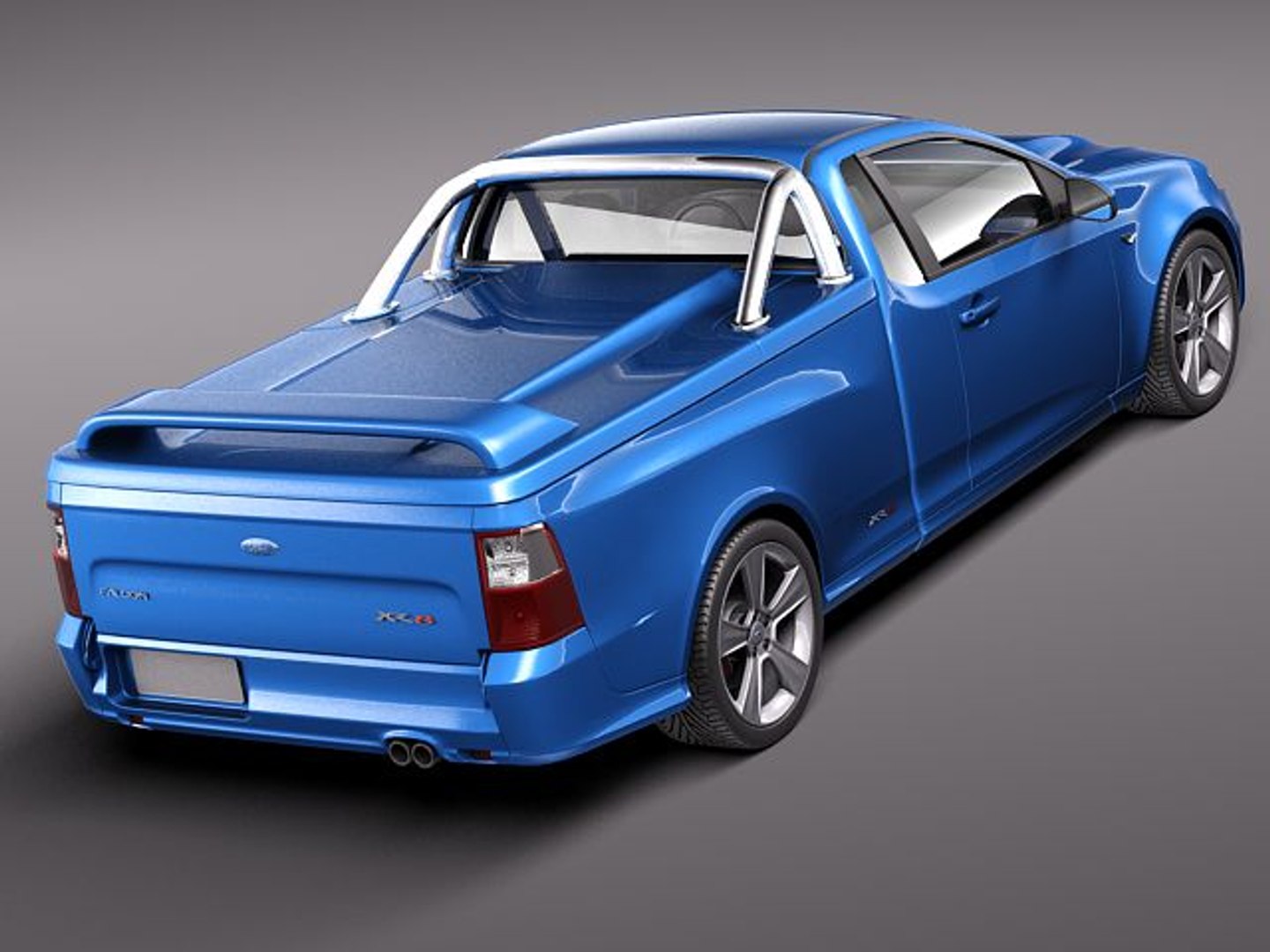 Falcon 2011 Car Sport 3d C4d