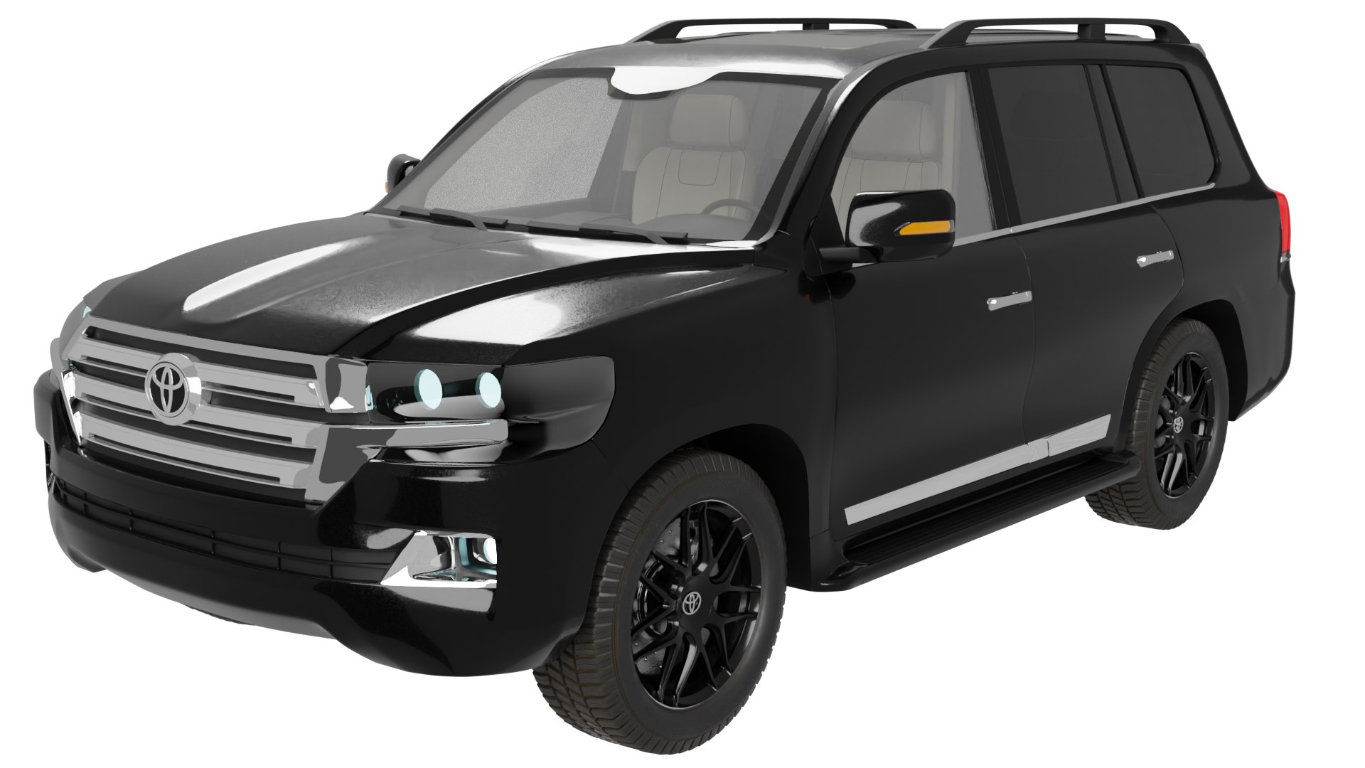 Toyota Land Cruiser 200 3D Model - TurboSquid 2241434