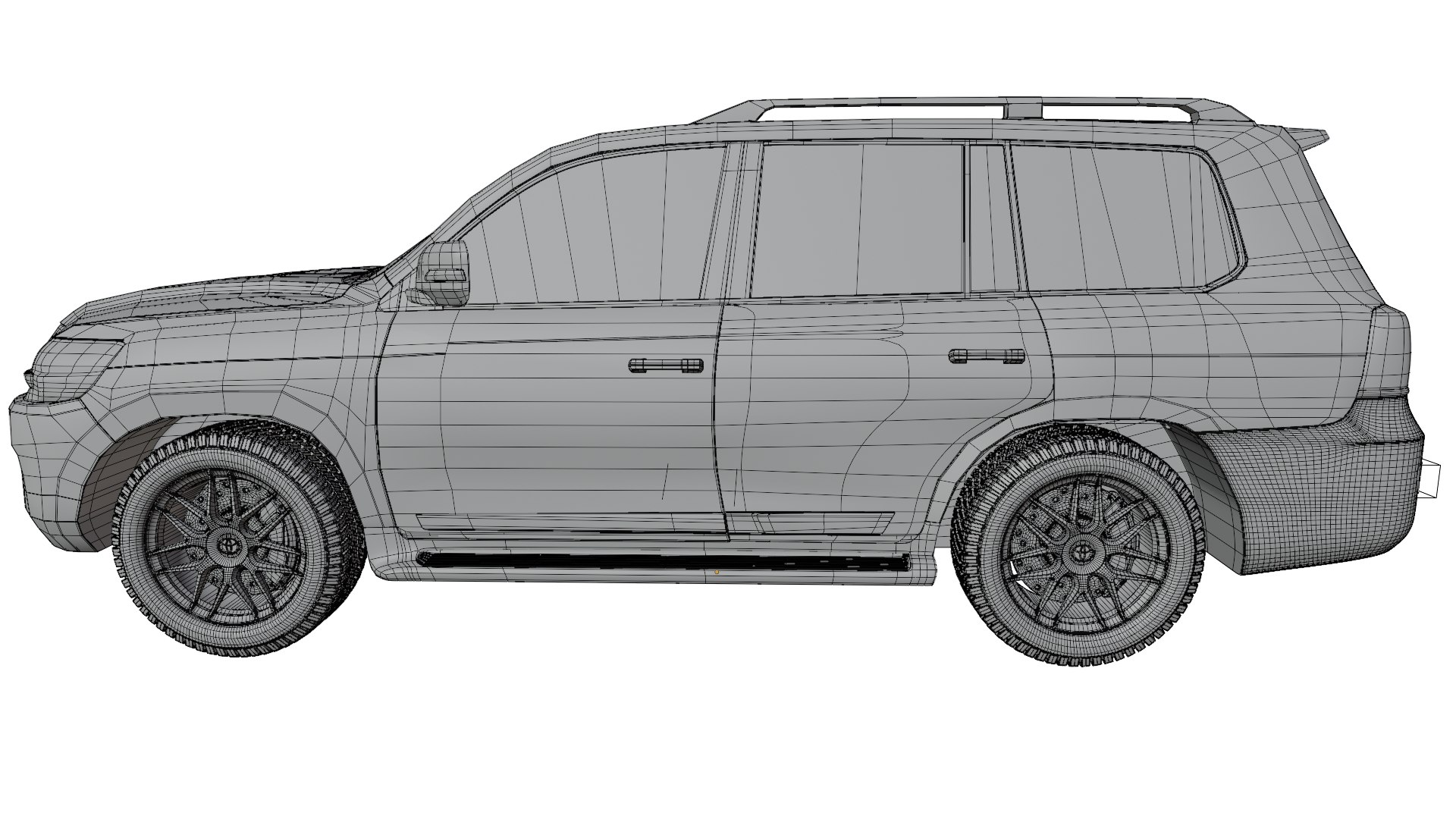 Toyota Land Cruiser 200 3D Model - TurboSquid 2241434