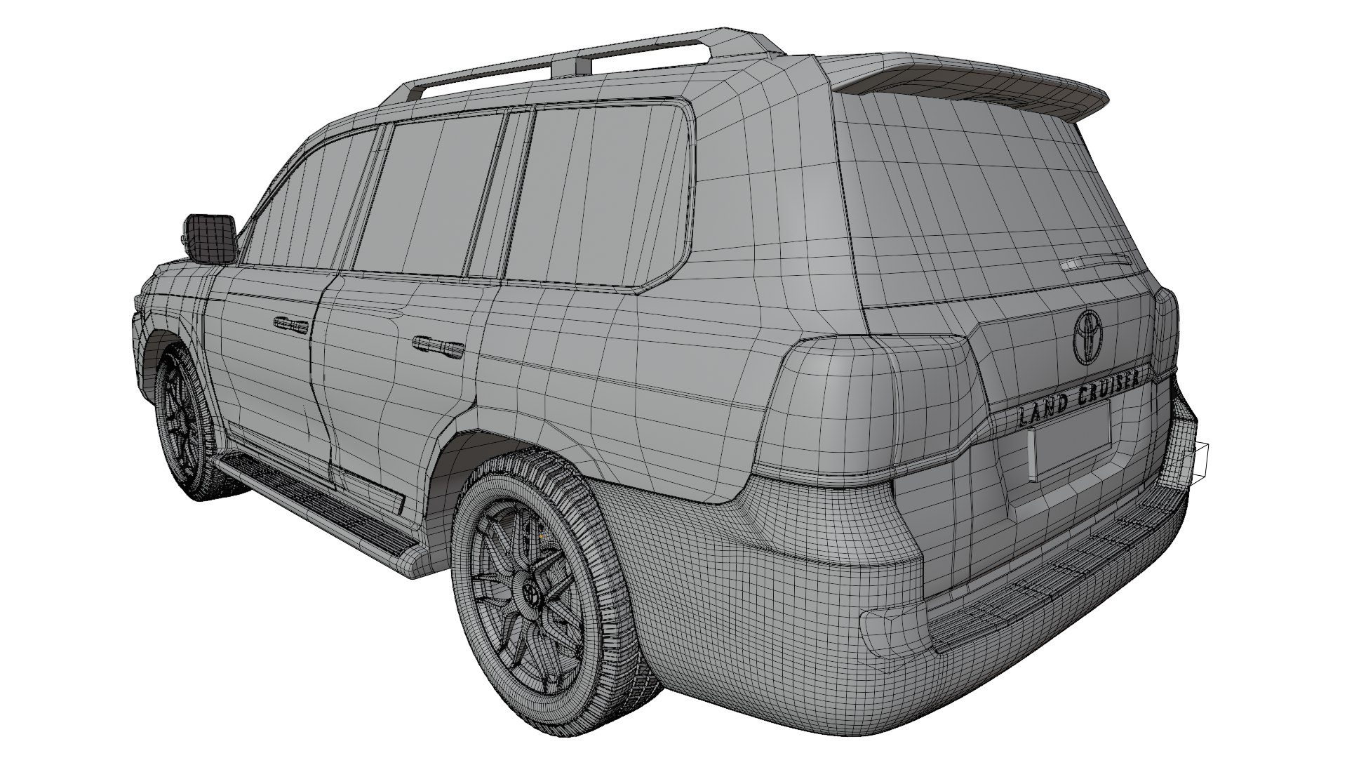 Toyota Land Cruiser 200 3D Model - TurboSquid 2241434
