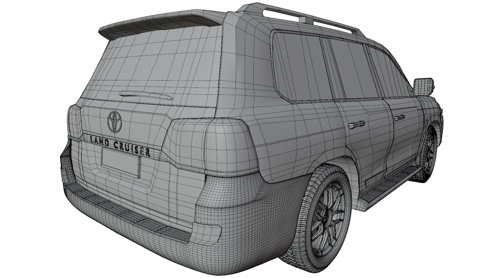 Toyota Land Cruiser 200 3D Model - TurboSquid 2241434