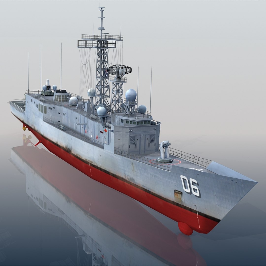 3d model hmas newcastle ffg 06