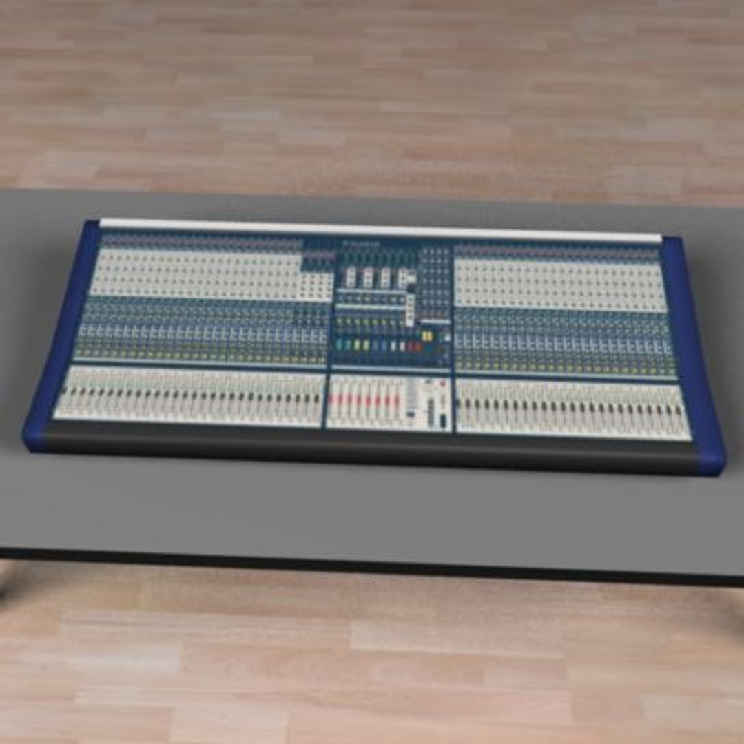 3ds max soundcraft mh2