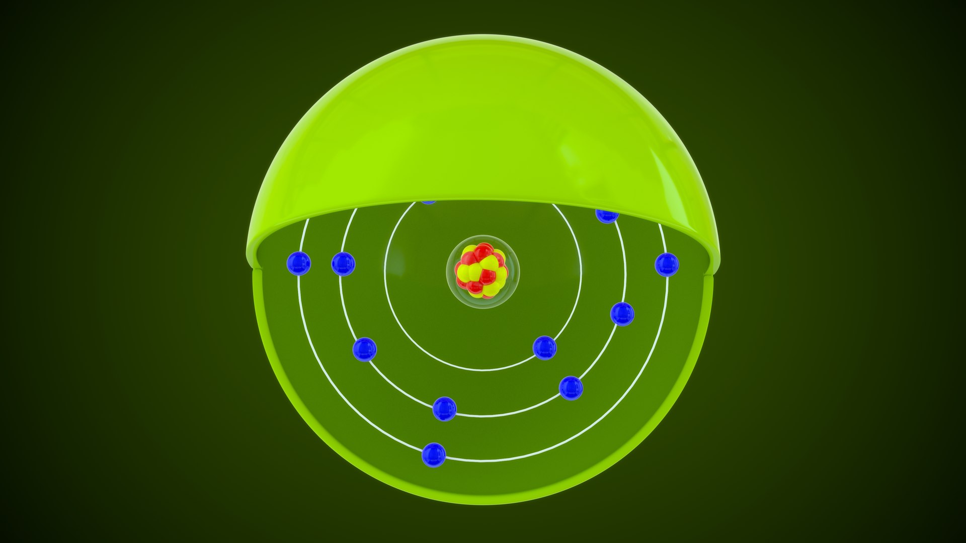 Silicon Atom 3D Model - TurboSquid 2132378