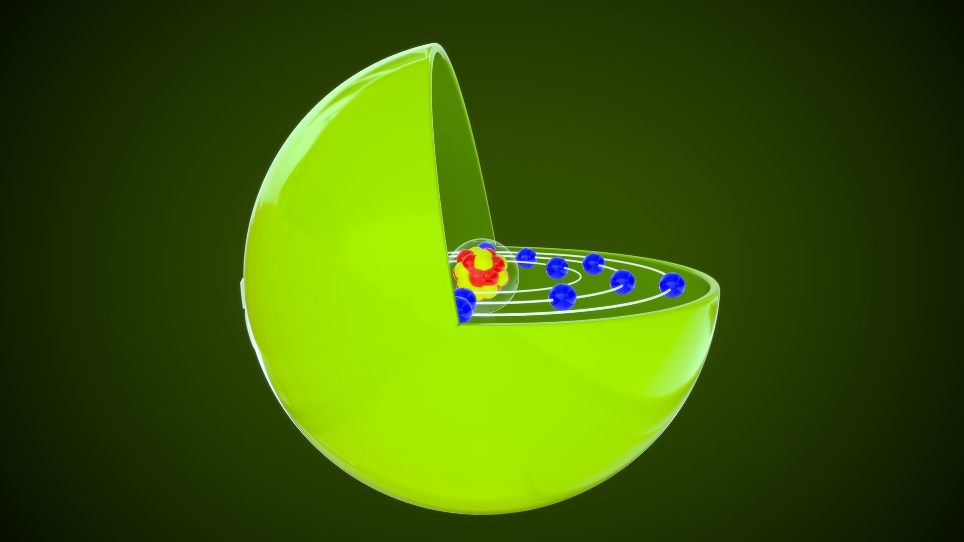 Silicon Atom 3D Model - TurboSquid 2132378