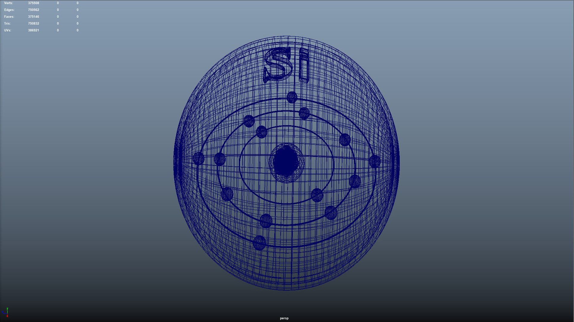 Silicon Atom 3D Model - TurboSquid 2132378