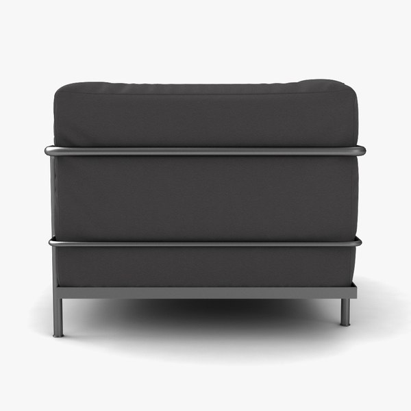 3D Cassina LC3 Armchair model - TurboSquid 1957340