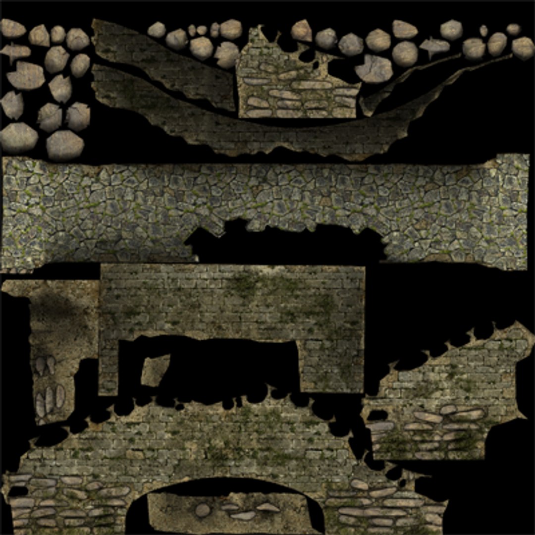 Stone Bridge 3d Model