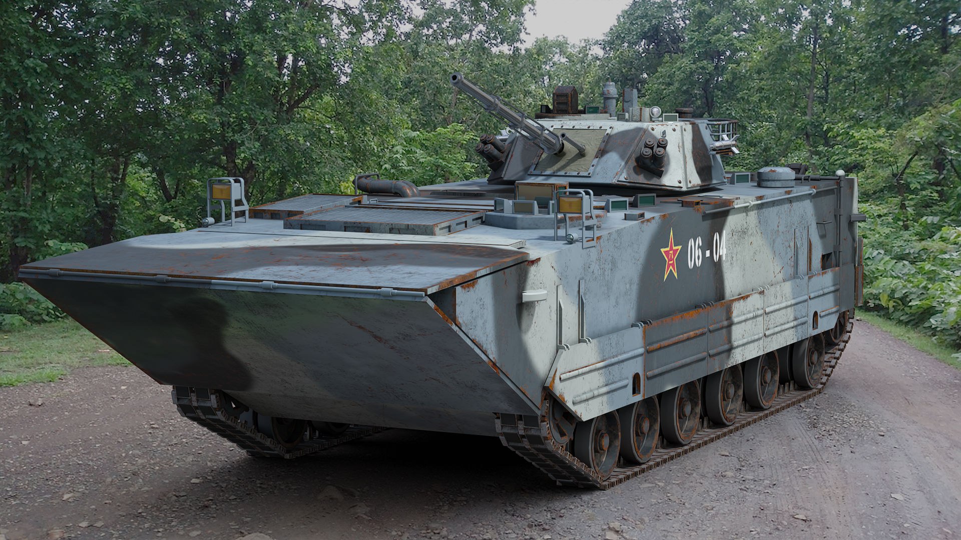 ZBD 05 Chinese IFV 3D - TurboSquid 2255266