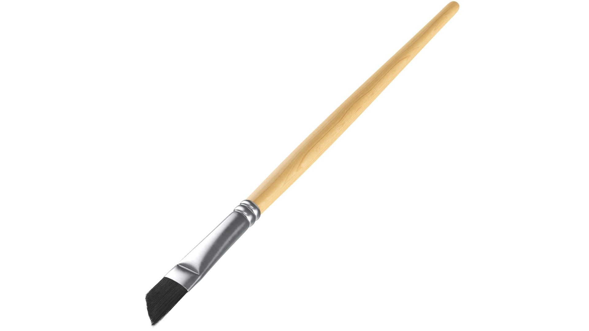 Angular Paint Brush 3D Model - TurboSquid 1935791