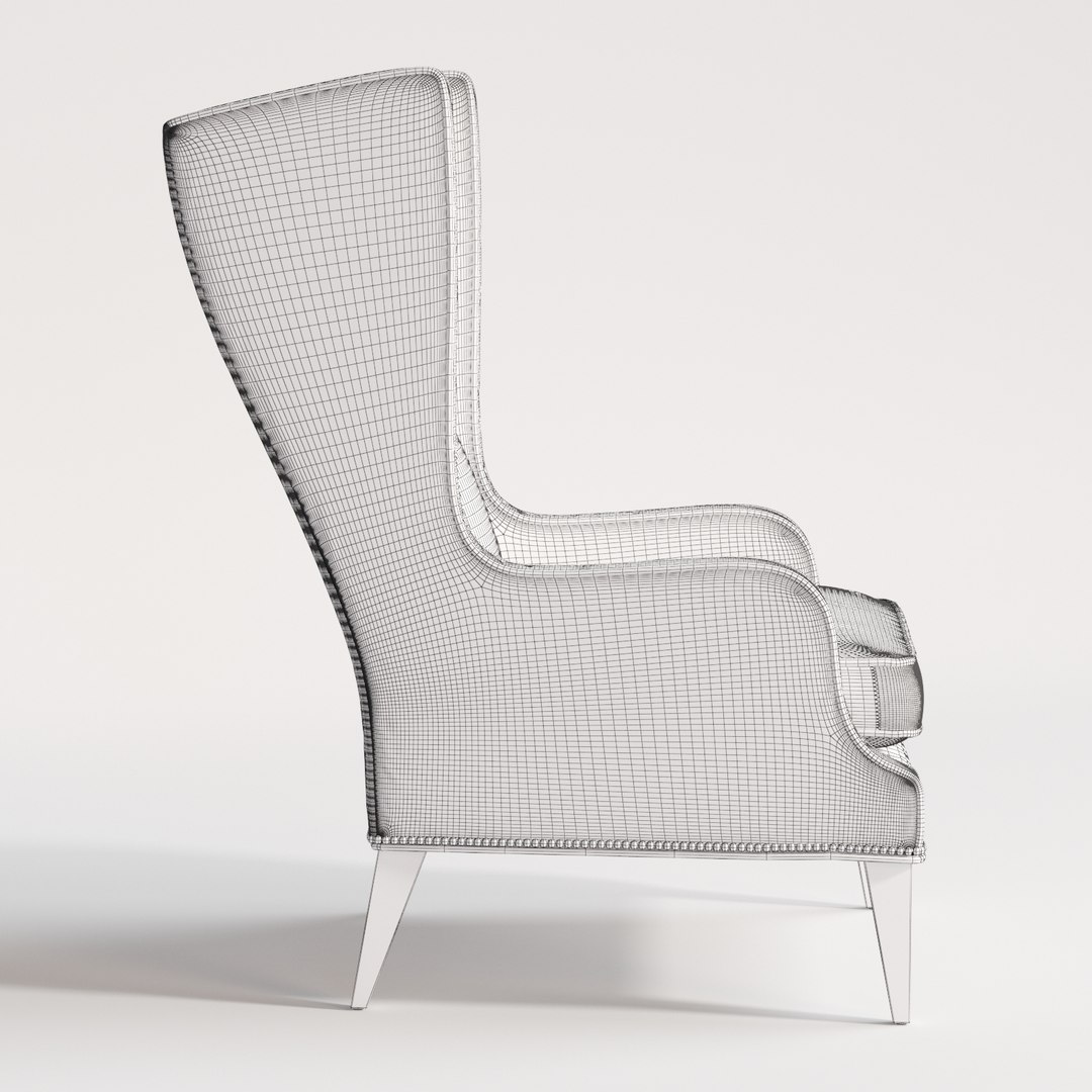 Alae Wing Chair 3D - TurboSquid 1607080