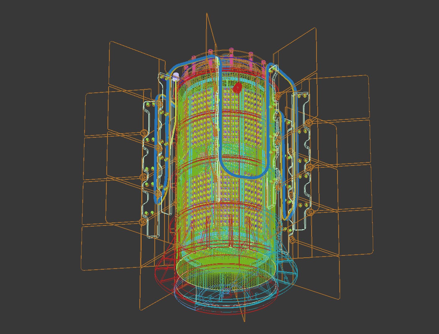 3d Model Multi-mission Radioisotope Thermoelectric Generator