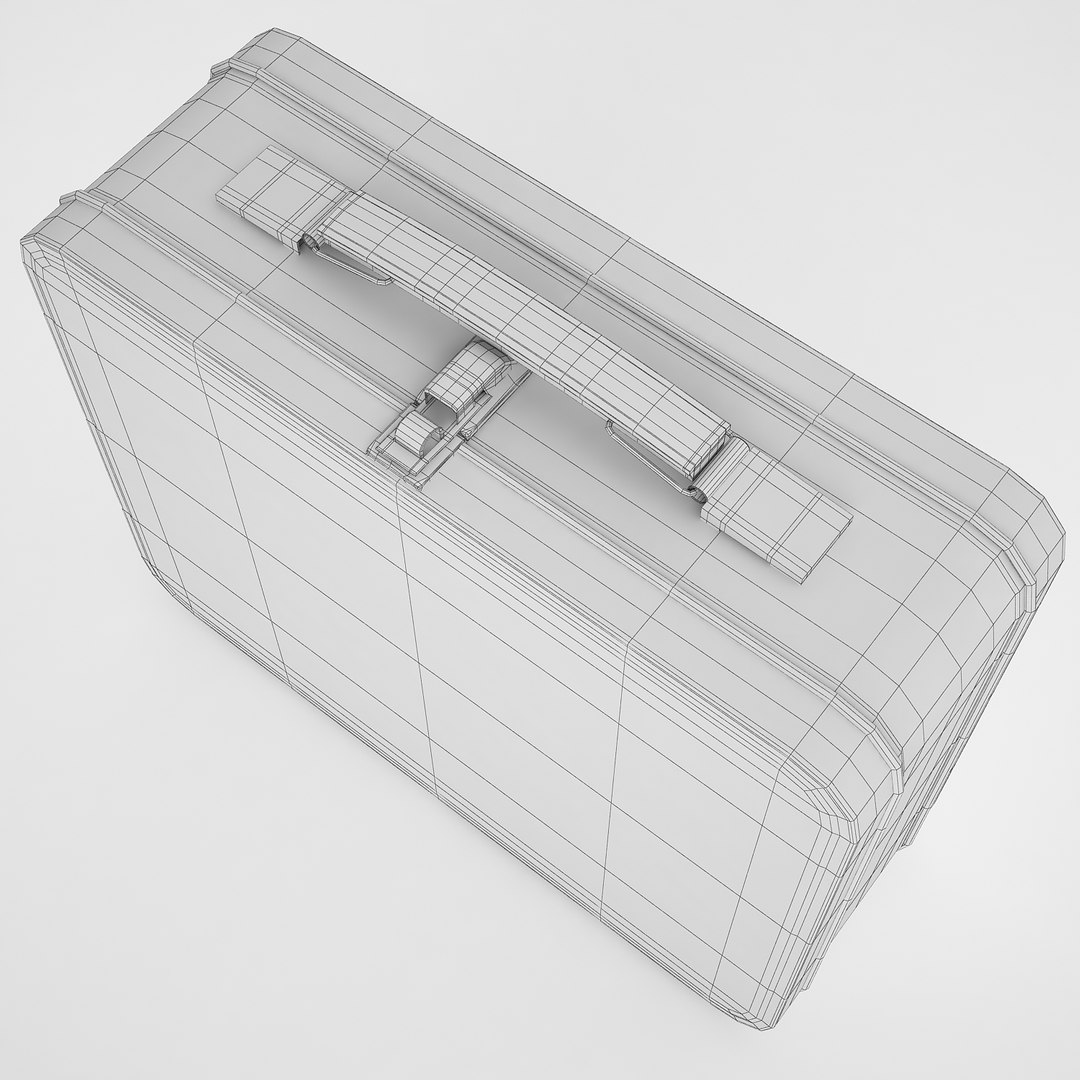 Metal Lunch Box 3D Model - TurboSquid 1155220