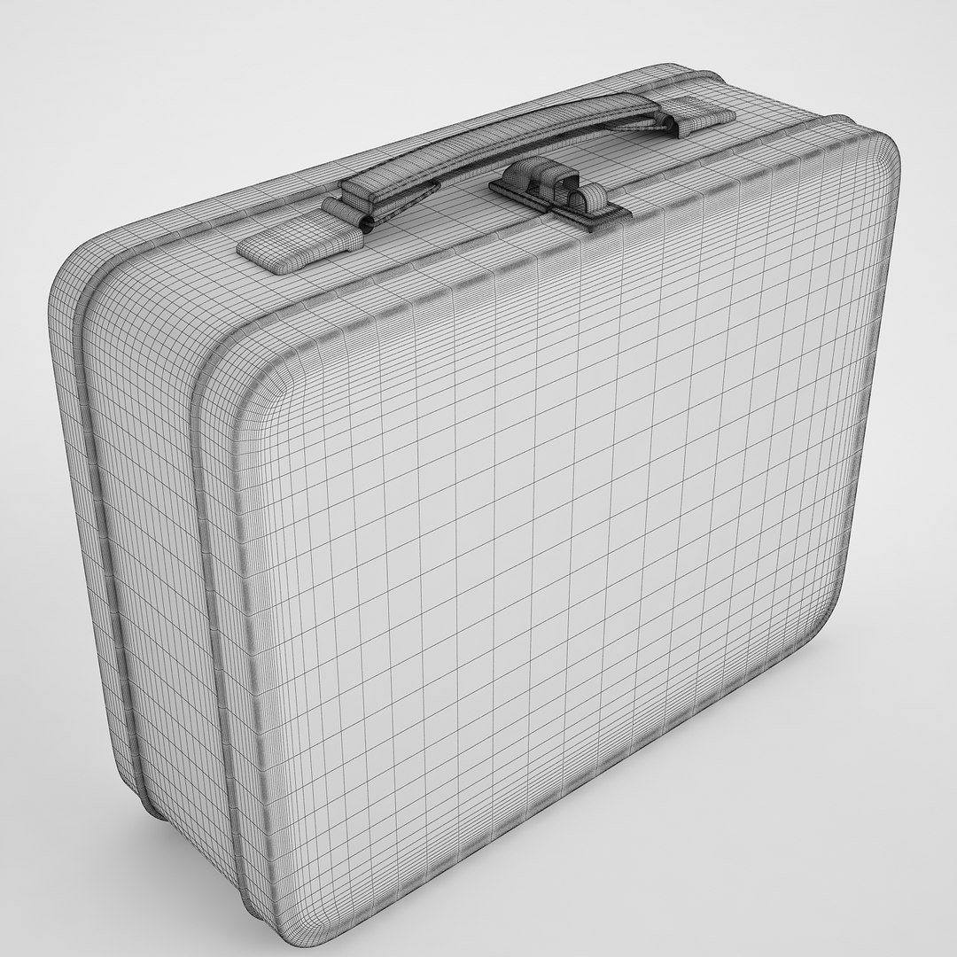 Metal Lunch Box 3D Model - TurboSquid 1155220