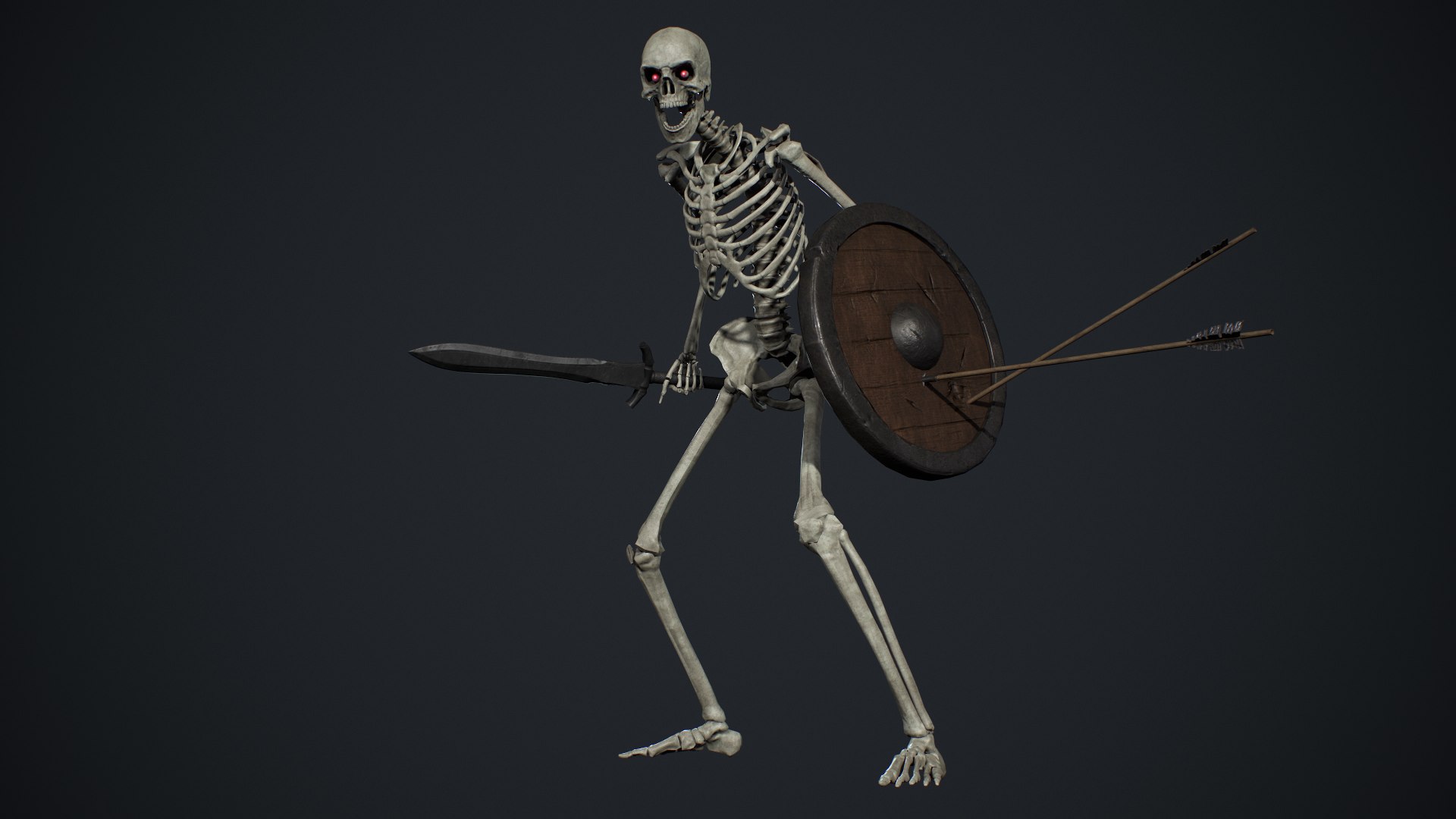 3D Skeleton 01 Model - TurboSquid 2321648