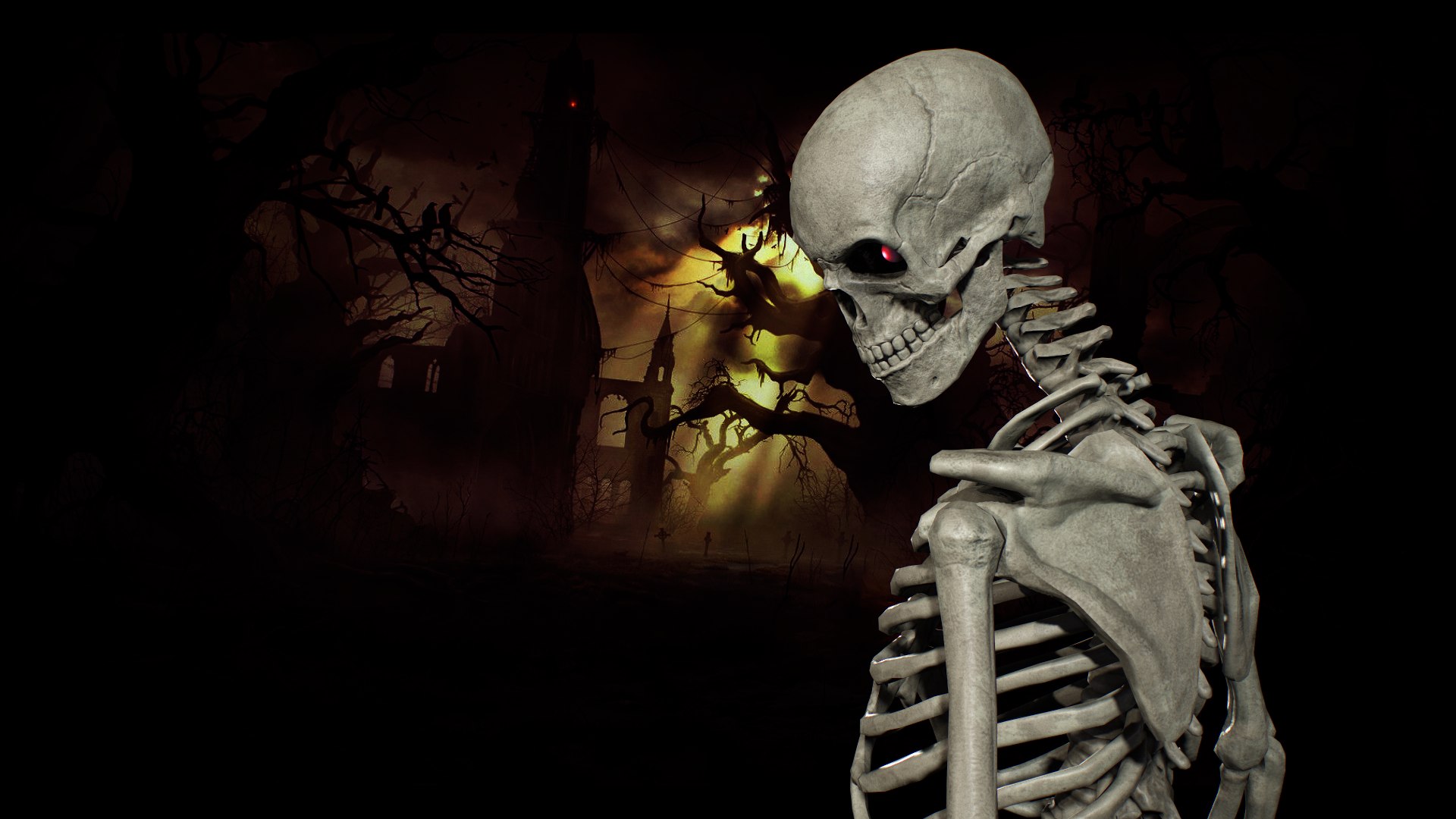 3D Skeleton 01 Model - TurboSquid 2321648