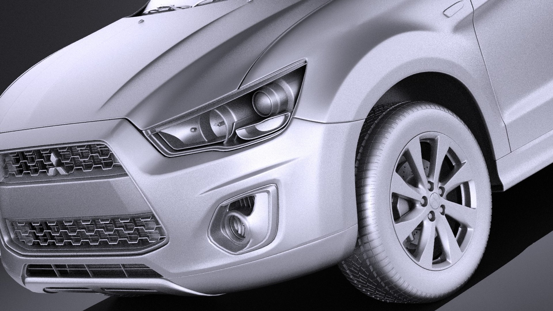 Mitsubishi Rvr Asx 3D Model - TurboSquid 1178248