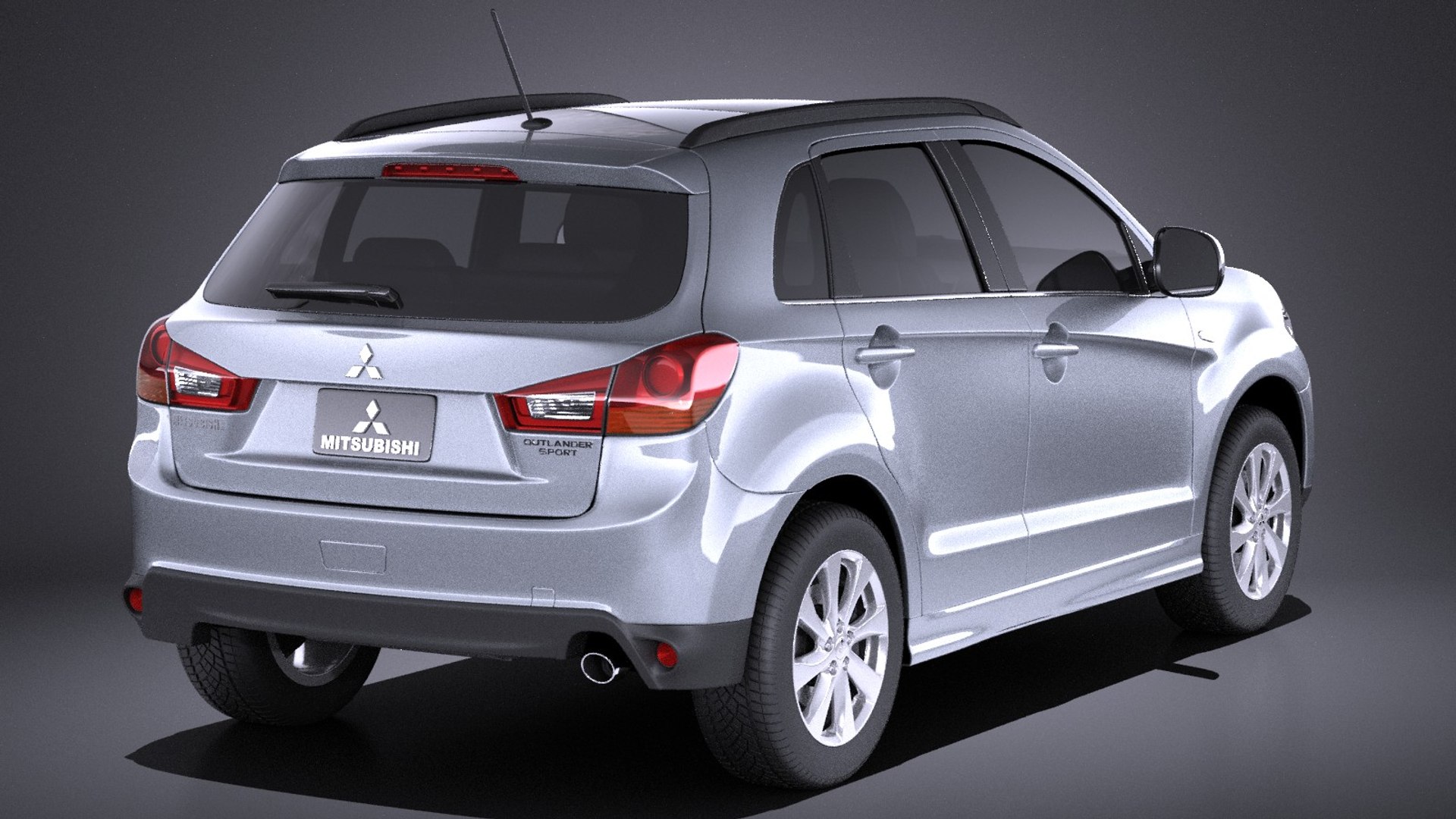 Mitsubishi Rvr Asx 3D Model - TurboSquid 1178248
