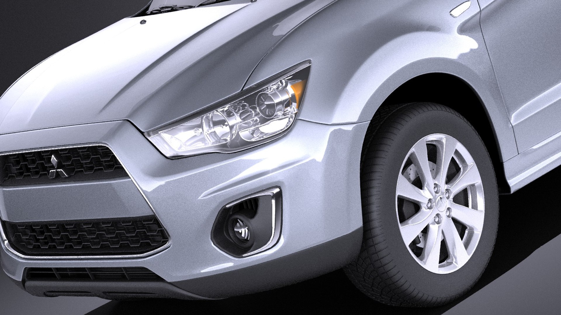 Mitsubishi Rvr Asx 3D Model - TurboSquid 1178248
