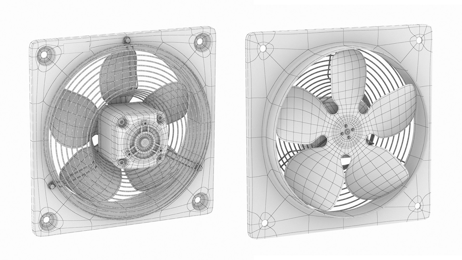3D Exhaust Fan - TurboSquid 2346973