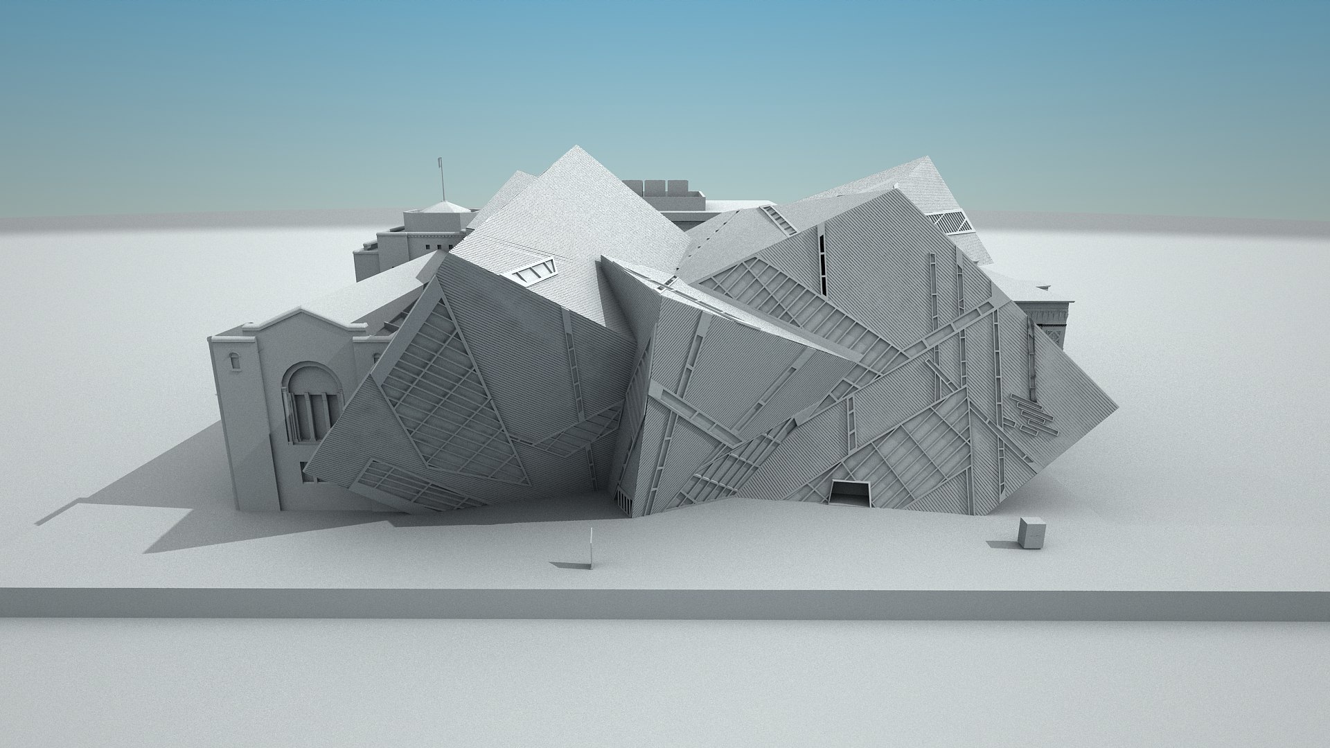 3D Royal Ontario Museum Build - TurboSquid 1413231