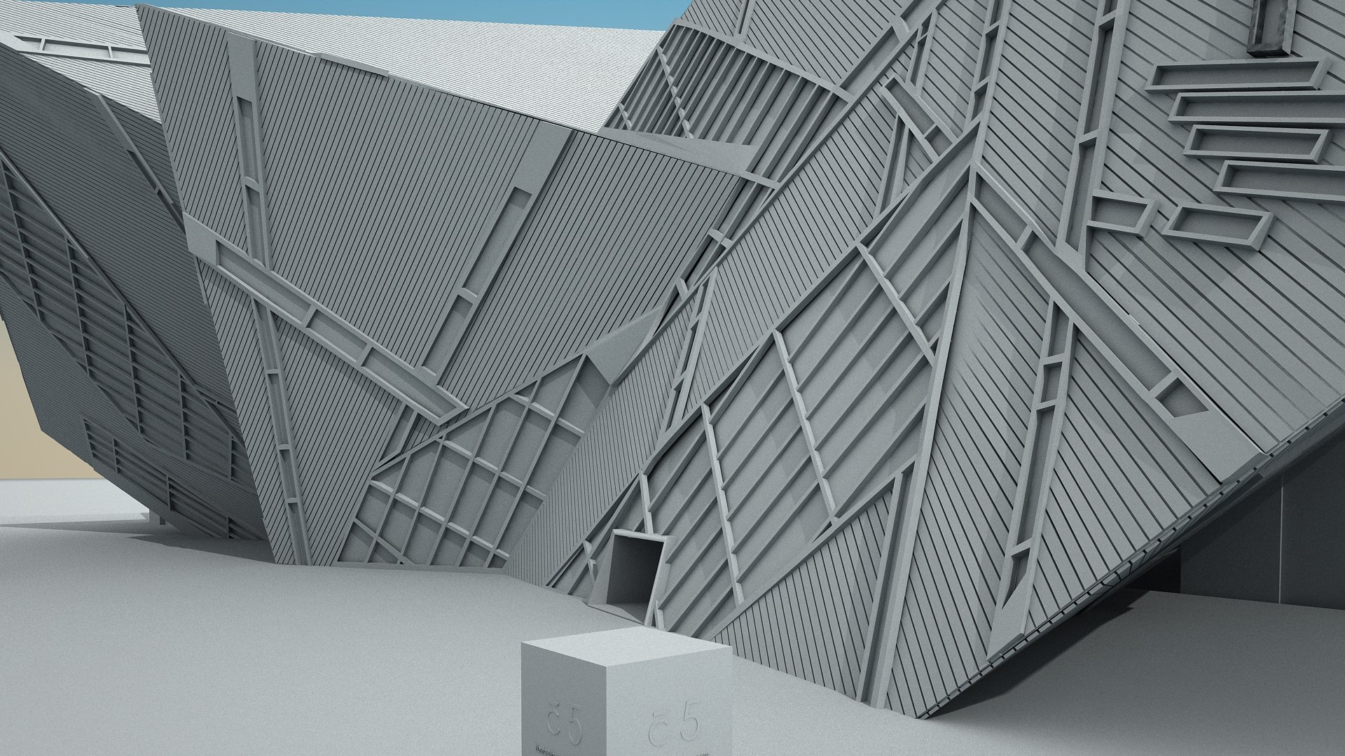 3D Royal Ontario Museum Build - TurboSquid 1413231