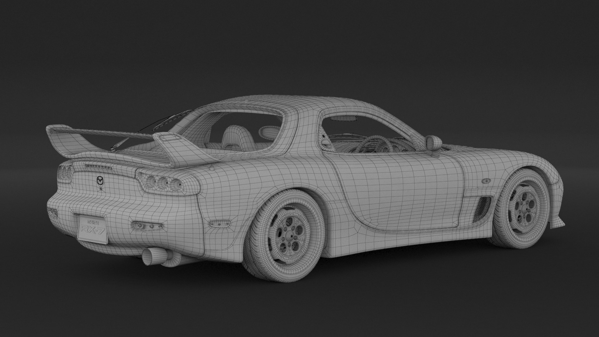 3D Mazda RX-7 A-Spec - TurboSquid 2079694