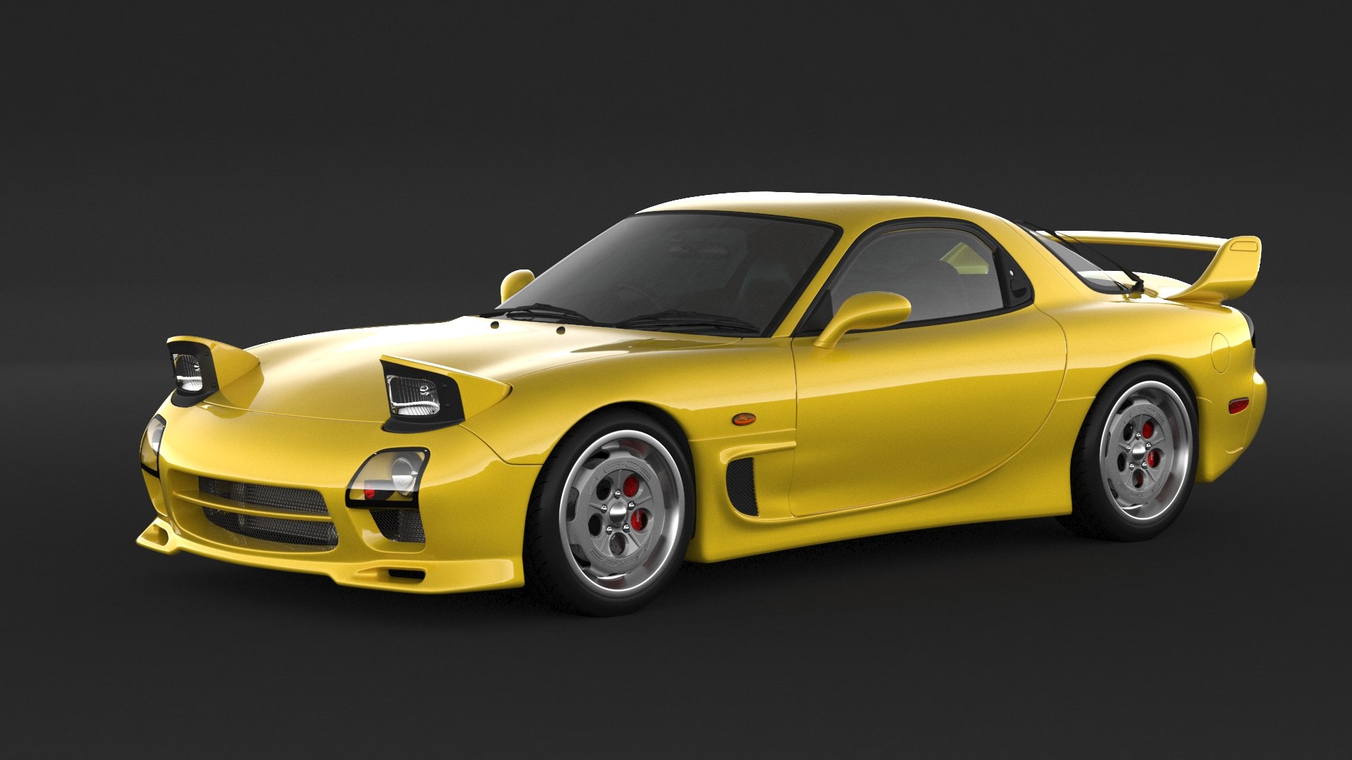3D Mazda RX-7 A-Spec - TurboSquid 2079694
