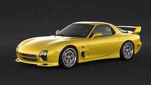 3D RX-7 Models - Browse & Download Formats - TurboSquid