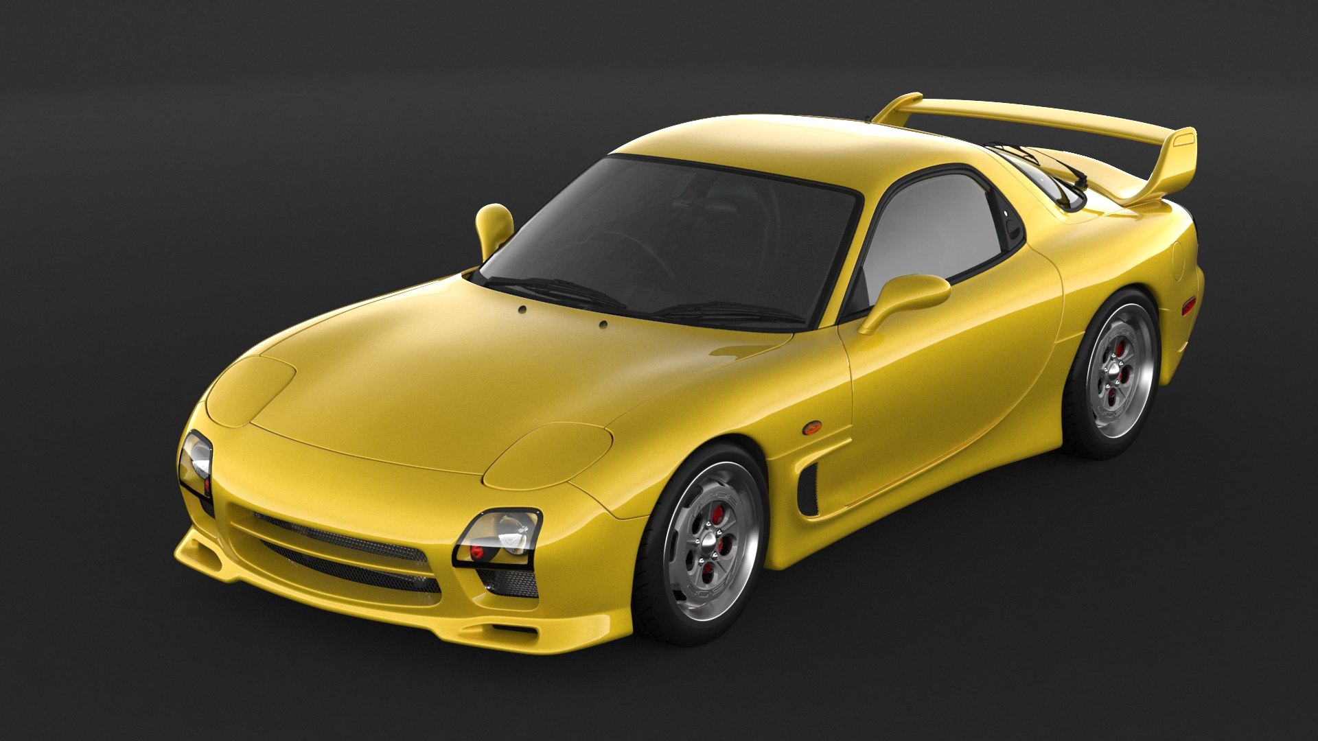 3D Mazda RX-7 A-Spec - TurboSquid 2079694
