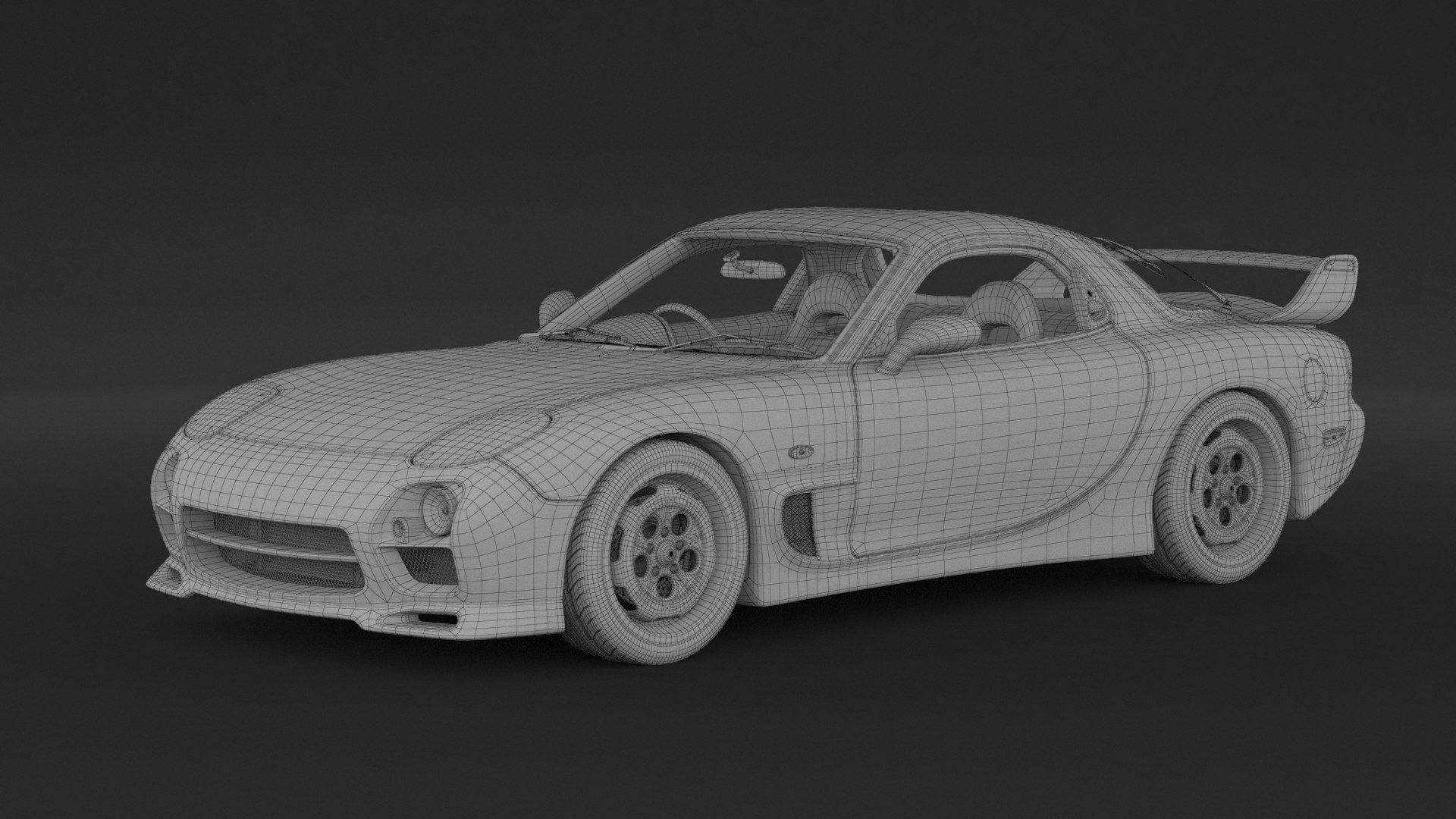 3D Mazda RX-7 A-Spec - TurboSquid 2079694