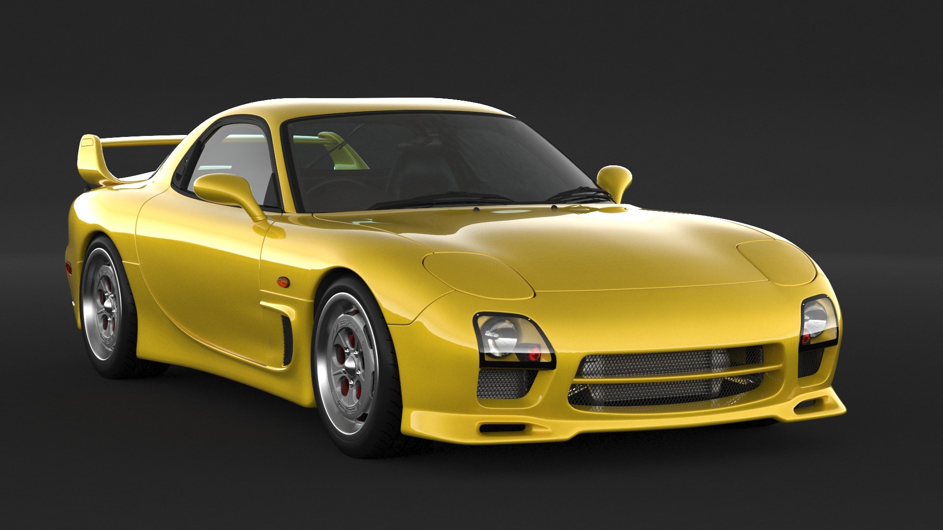 3D Mazda RX-7 A-Spec - TurboSquid 2079694