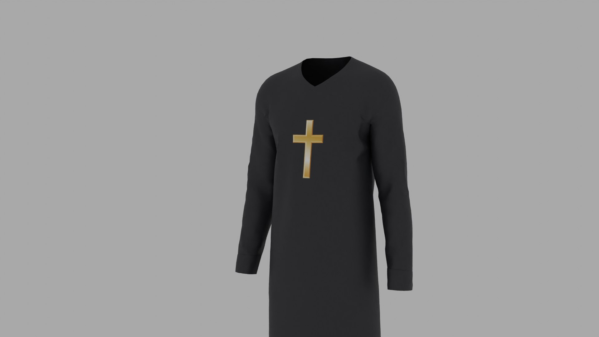 3D Priest Costume Model - TurboSquid 1973241