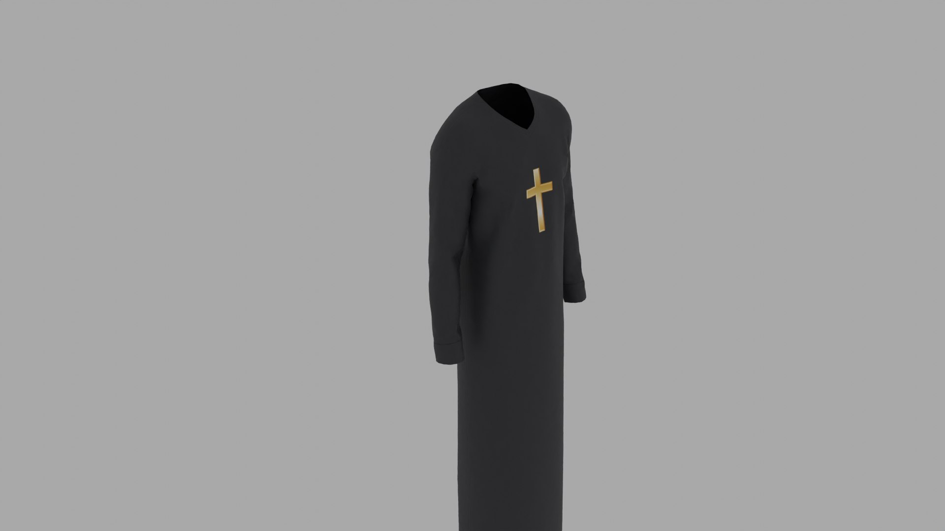 3D Priest Costume Model - TurboSquid 1973241
