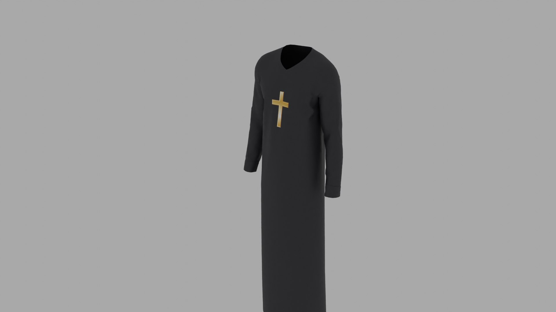 3D Priest Costume Model - TurboSquid 1973241