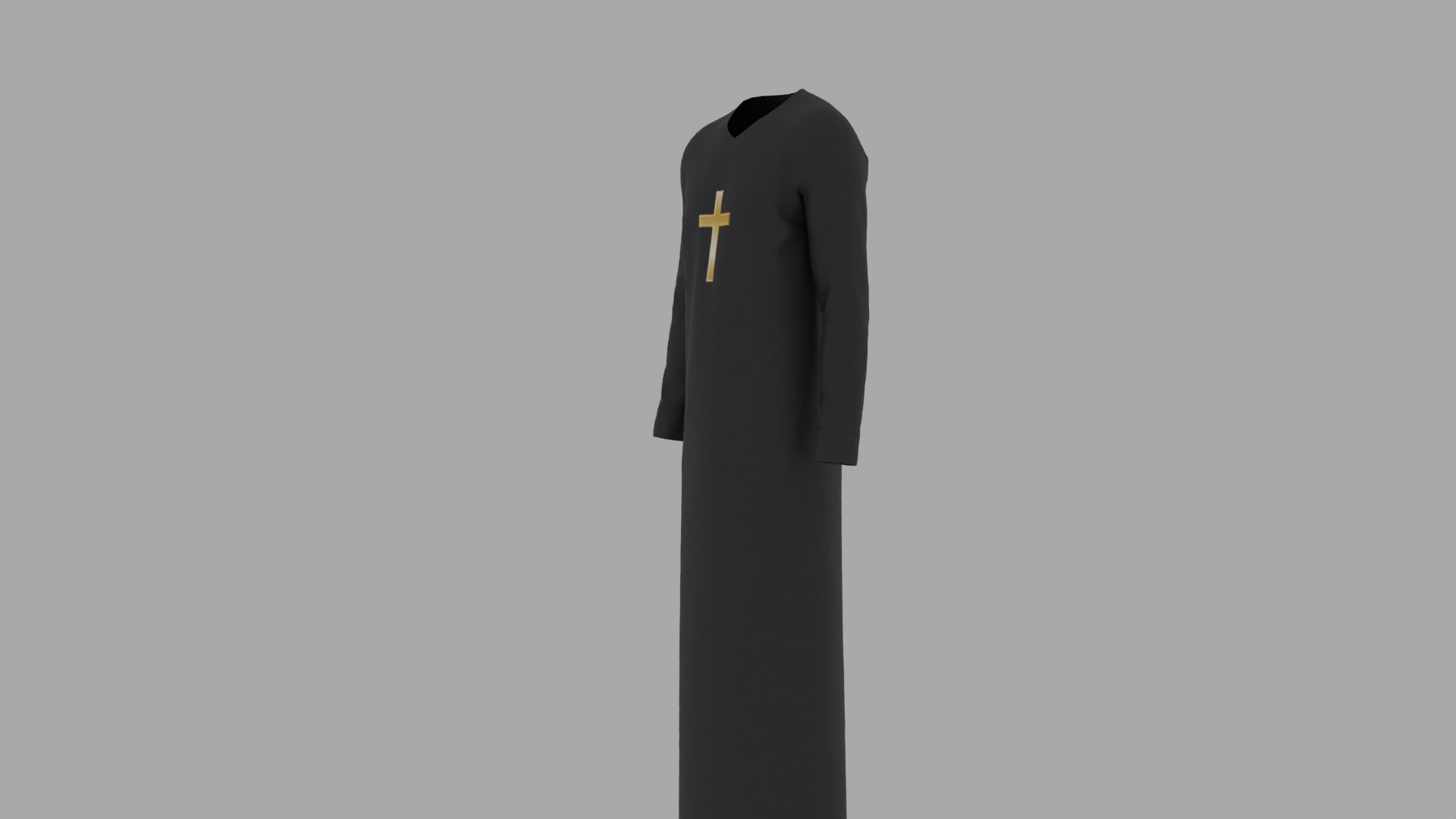 3D Priest Costume Model - TurboSquid 1973241
