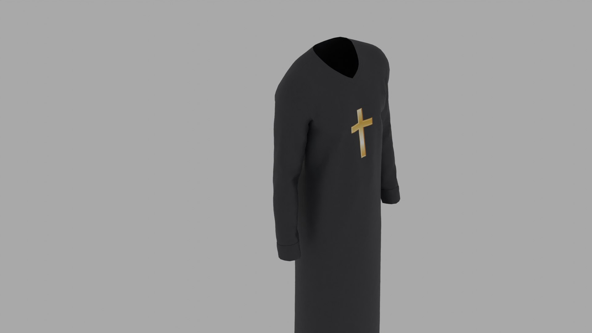 3D Priest Costume Model - TurboSquid 1973241