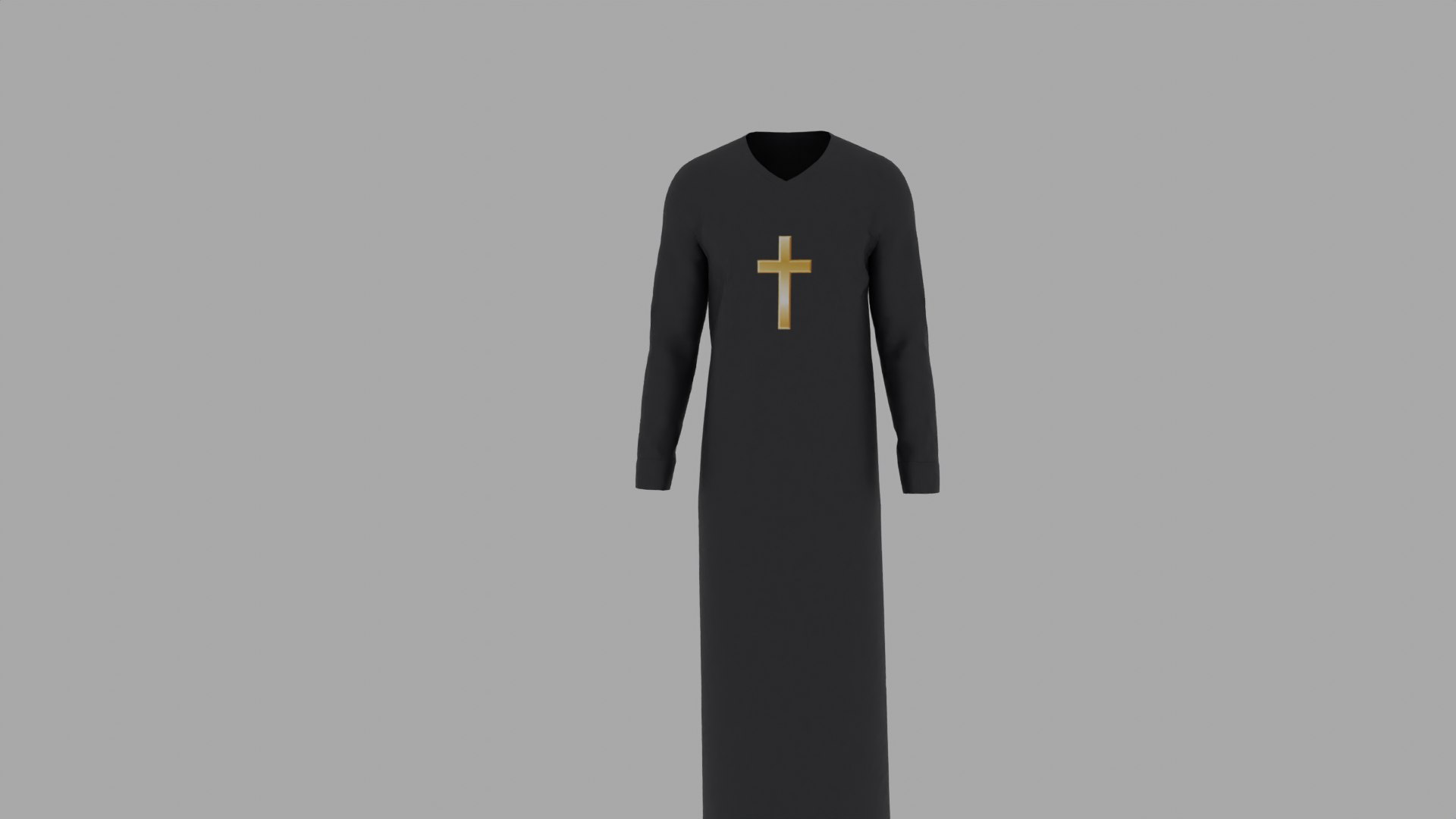 3D Priest Costume Model - TurboSquid 1973241