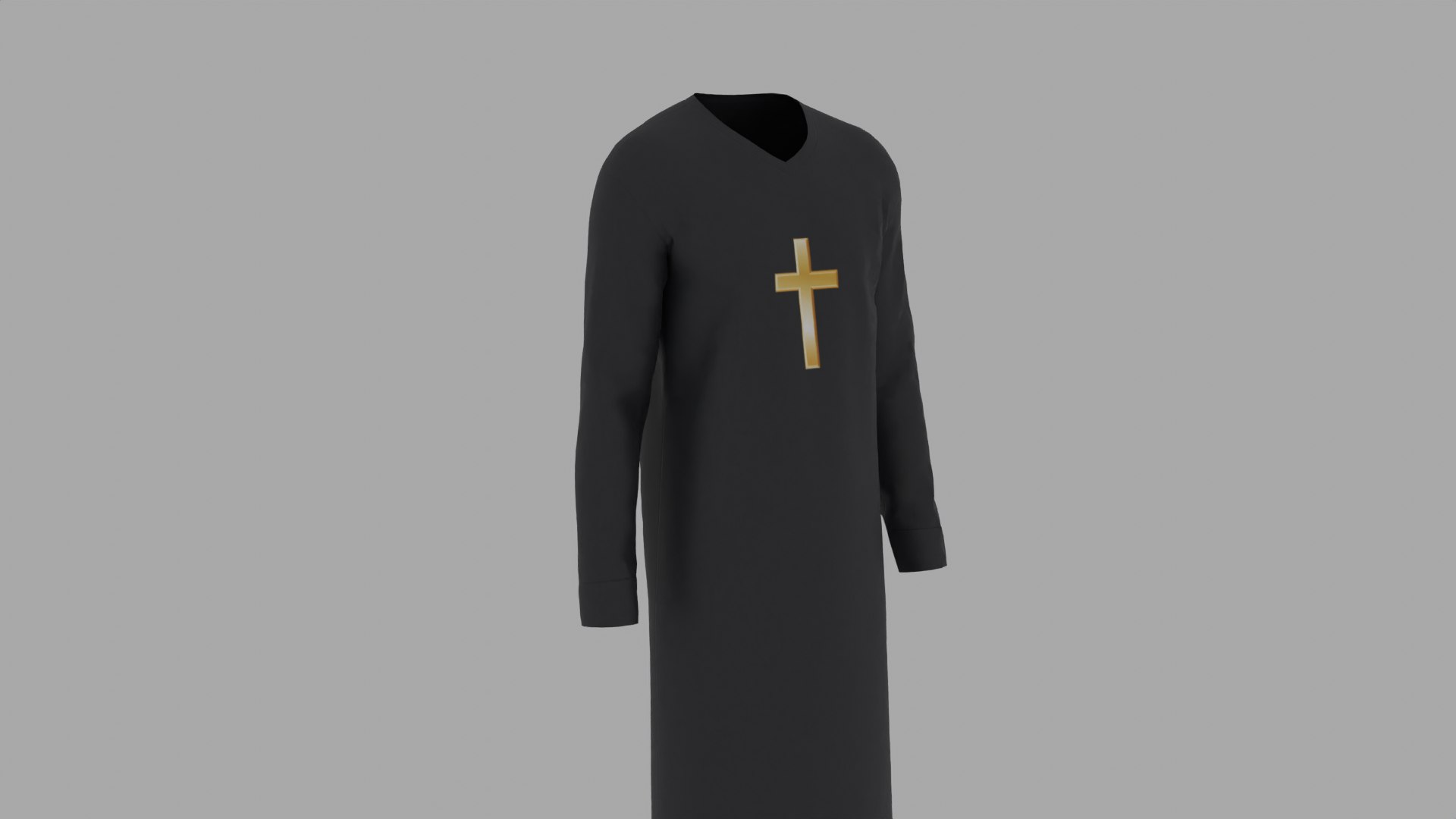3D Priest Costume Model - TurboSquid 1973241